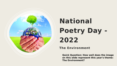 National Poetry Day 2022 | Teaching Resources