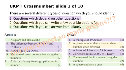 UKMT Club:Success in the Team Challenge! | Teaching Resources