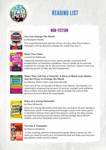 The Power of Poetry | Teaching Resources