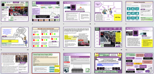Trade unions + Strikes | Teaching Resources