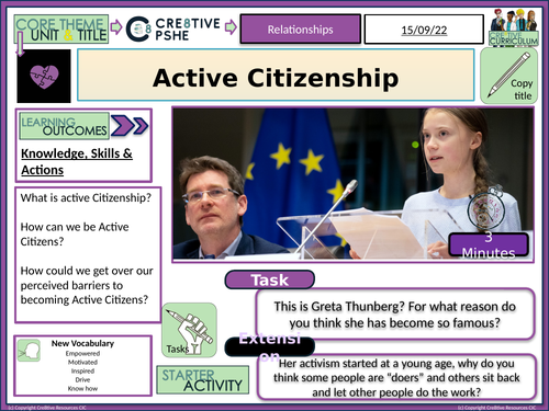 Active Citizenship | Teaching Resources
