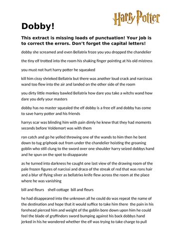 Harry Potter | Teaching Resources