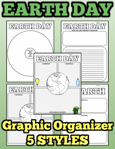 Earth Day Graphic Organizer | Teaching Resources