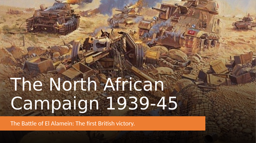 Second World War - Battle of El Alamein- North Africa - WW2 | Teaching ...