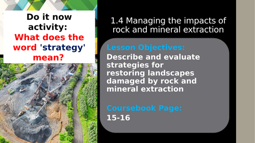 Managing the Impacts of Mining - Rocks and Minerals - Cambridge ...