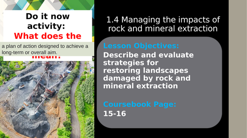 Managing the Impacts of Mining - Rocks and Minerals - Cambridge ...