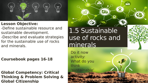 Sustainable Mining - Rocks and Minerals - Cambridge Environmental ...