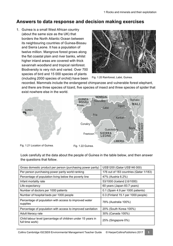 iGCSE Rocks and Minerals EXAM Study Booklet - Cambridge Environmental ...