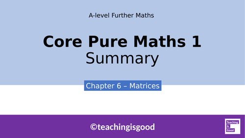 A-level Further Maths Core Pure 1 Complete Lessons | Teaching Resources