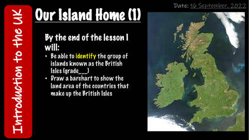 KS3 - Our Island Home (Introduction to the UK) | Teaching Resources