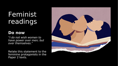 AQA A Level, English Literature, Spec A - AO5 feminist literary ...