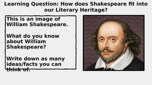 Literary Heritage KS3 Scheme of Work and Lessons | Teaching Resources