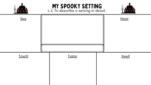 Halloween Spooky Setting Creative Writing | Teaching Resources
