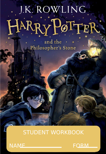 Harry Potter and the Philosopher's Stone Workbook | Teaching Resources