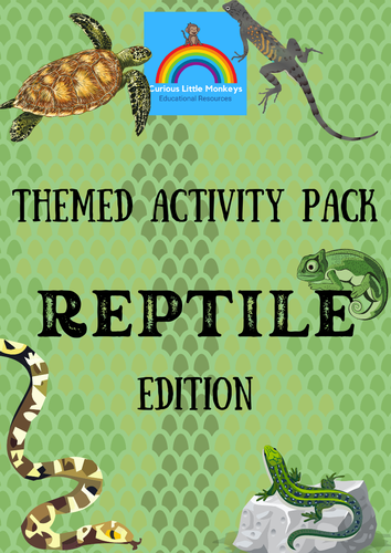 Reptile Activity Pack! | Teaching Resources