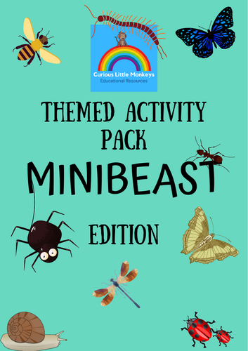 Minibeast Activity Pack (60 pages) | Teaching Resources