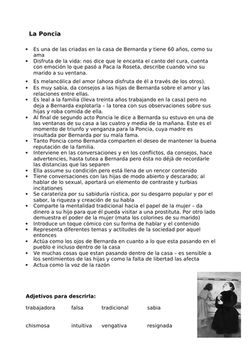 La Casa de Bernarda Alba - bundle of comprehensive set of resources for ...