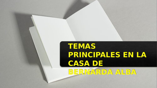 La Casa de Bernarda Alba - bundle of comprehensive set of resources for ...