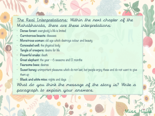 L2 The Story of the man in the well (Upper KS2) | Teaching Resources