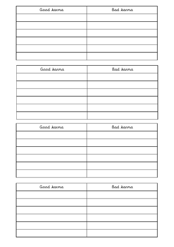 L3 Karma (Upper KS2) | Teaching Resources