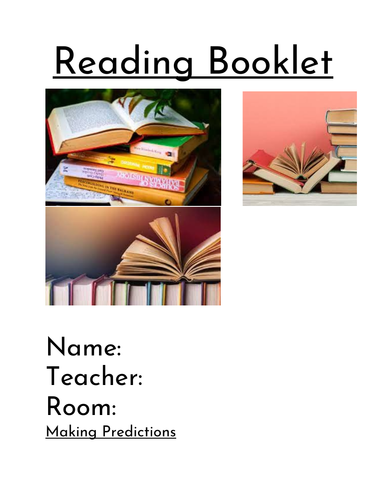 Reading Booklet - General Questions for Independent Reading | Teaching ...