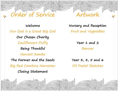 Child-led Harvest Festival (Script, PowerPoint + Booklet) | Teaching ...