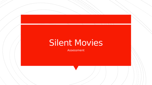 Silent Movies Drama Lesson/Practical Assessment KS3 | Teaching Resources