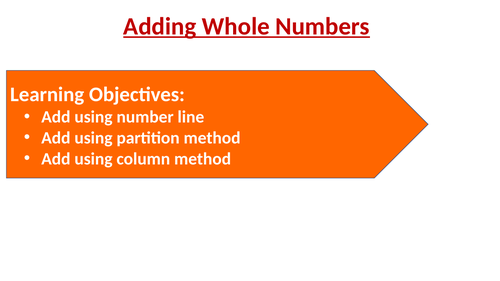Adding Whole numbers: Complete lesson with PPT, 4 Worksheets and ...
