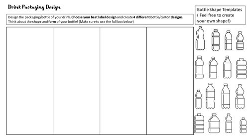 Product Design Drink Packaging | Teaching Resources