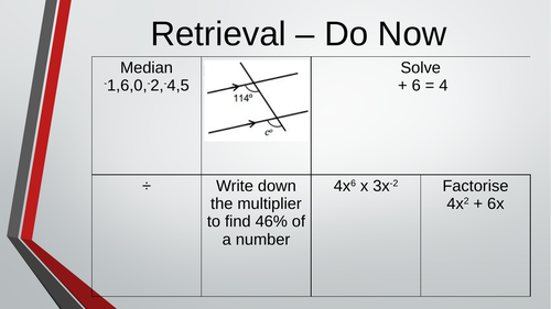 Edexcel GCSE Foundation Unit 7 - Averages & Range | Teaching Resources