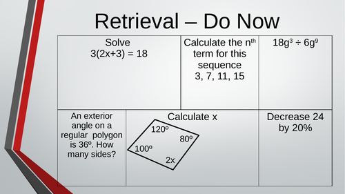 Edexcel GCSE Foundation Unit 7 - Averages & Range | Teaching Resources