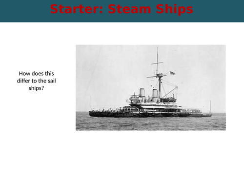 Edexcel A Level Britain Making and Losing an Empire; Navy | Teaching ...