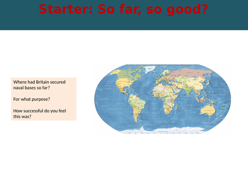 Edexcel A Level Britain Making and Losing an Empire; Navy | Teaching ...