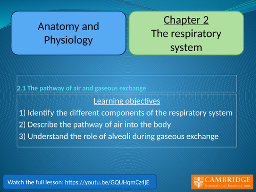 Cambridge IGCSE PE - Complete Teaching Resource - Chapter 2 - The ...
