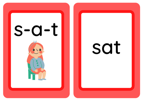 *Phonics Bundle* All Phase 2 Sound and Blending Flashcards Pack ...