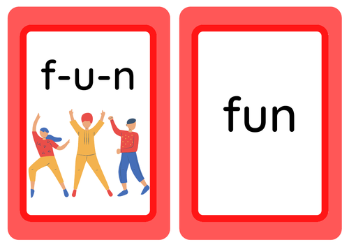 *Phonics Bundle* All Phase 2 Sound and Blending Flashcards Pack ...