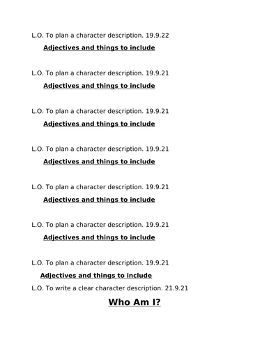 Writing Fairy Tale Character Descriptions KS1 | Teaching Resources