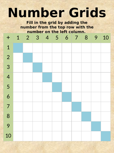 Number Grids worksheets | Teaching Resources Number Grids worksheets | Teaching Resources
