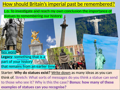 Black History month: Remembering Britain’s imperial past | Teaching ...