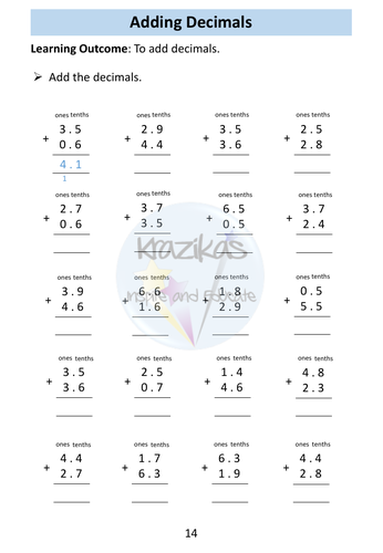 Functional Skills Maths - Entry Level 2 - Decimals | Teaching Resources