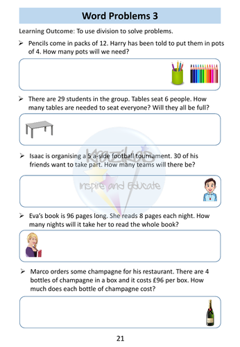 Functional Skills Maths - Entry Level 2 - Division | Teaching Resources