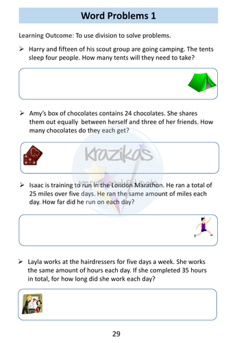 Functional Skills Maths - Entry Level 2 - Division | Teaching Resources