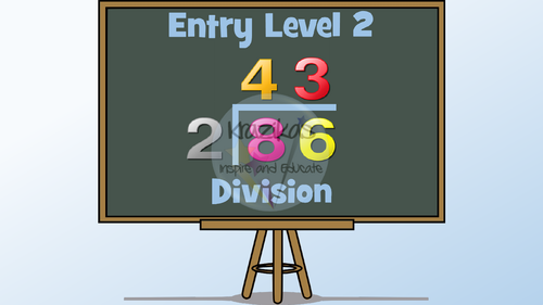 Functional Skills Maths - Entry Level 2 - Division | Teaching Resources