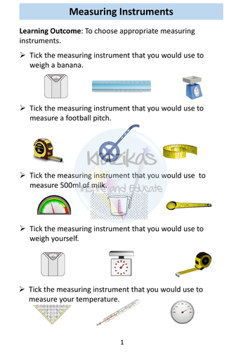 Functional Skills Maths - Entry Level 2 - Measures | Teaching Resources