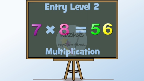Functional Skills Maths - Entry Level 2 - Multiplication | Teaching ...