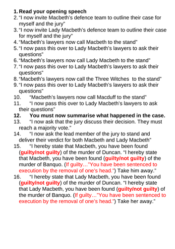 Macbeth full SOW, lessons and resources | Teaching Resources