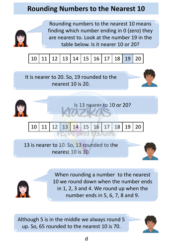 Rounding to Ten - Functional Skills Maths - Entry Level 2 | Teaching ...