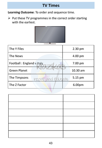 Time - Functional Skills Maths - Entry Level 2 | Teaching Resources