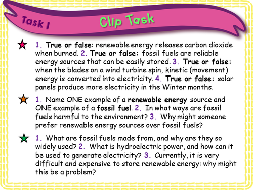 Renewable Energy | Teaching Resources