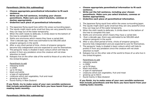 Y5/6 Non-chronological animals report writing full unit | Teaching ...